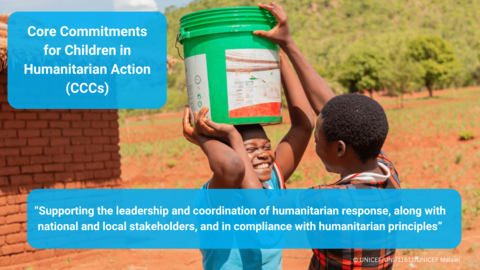 ClusterConnect: UNICEF’s Humanitarian Coordination Hub | UNICEF-led clusters CCPM site